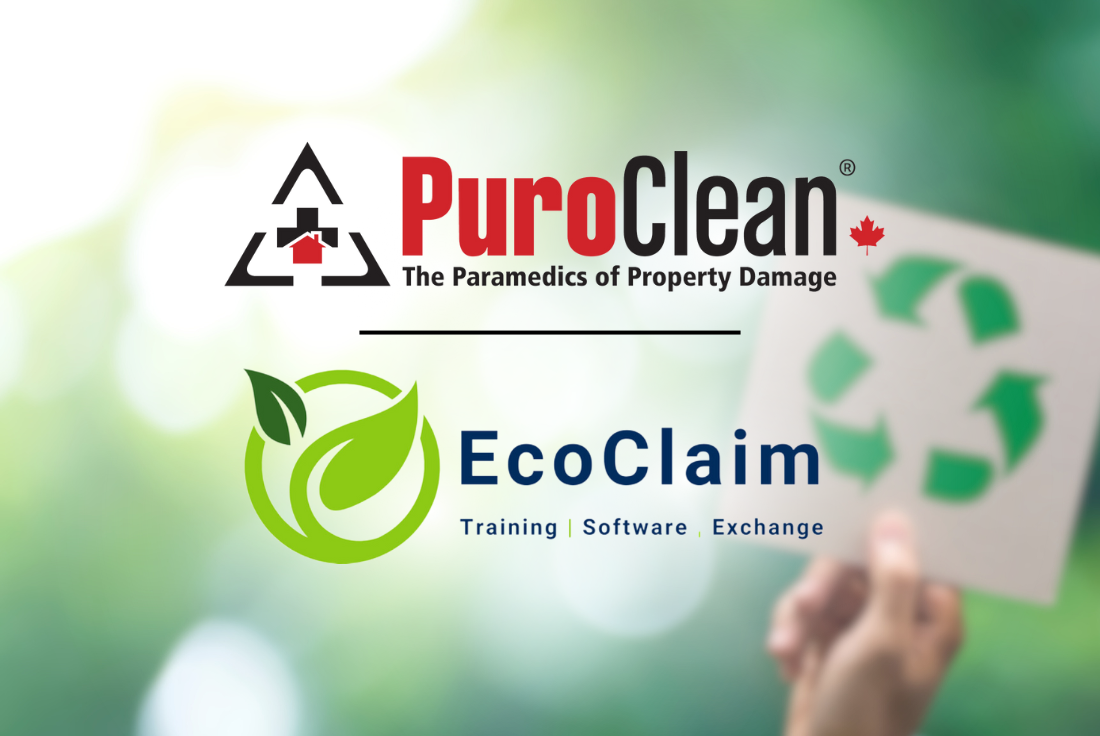 PuroClean Canada Announced as EcoClaim’s First Nationwide Certified Firm.